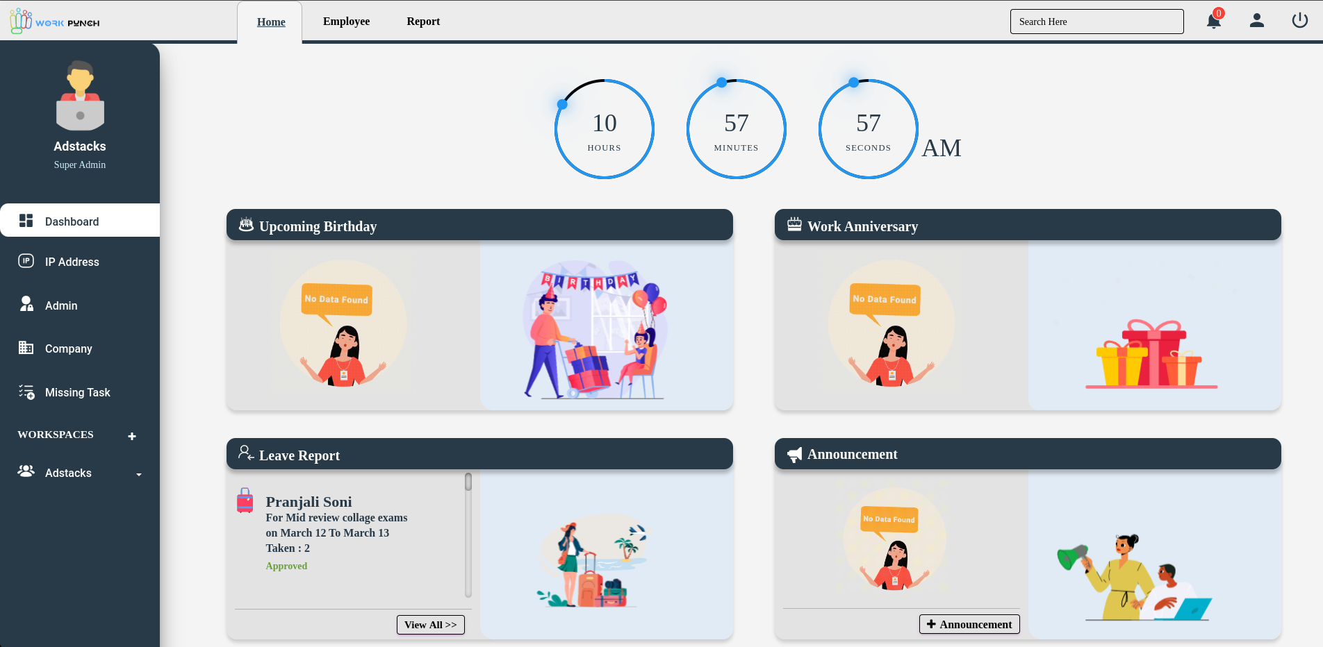 Home [work-punch.com]